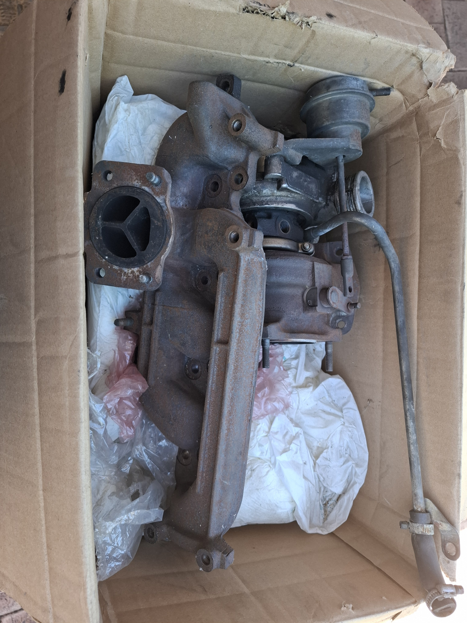 850r turbo and manifold - Oz Volvo