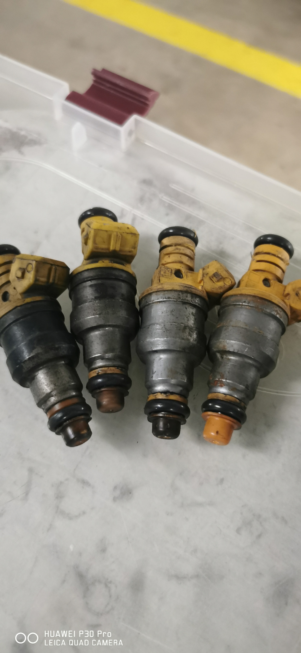 Injector carbon deposits. - Oz Volvo