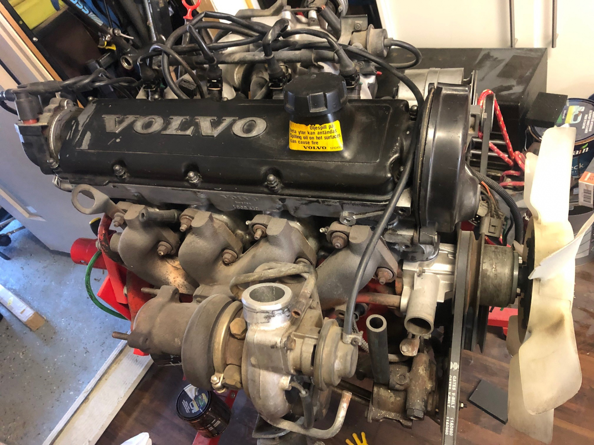 Complete 740 Turbo Engine B230FT Full Conversion 4000 Oz Volvo Complete 740 Turbo Engine B230FT Full Conversion 4000 Oz Volvo
